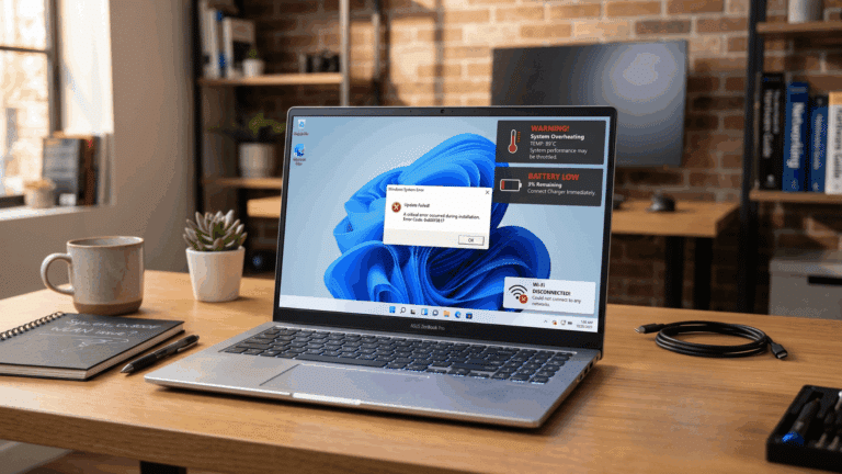 ASUS Laptop Problems: Most Common Issues and Fixes - gogemio